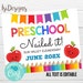 Preschool Graduation Photo Prop, Editable Preschool Nailed It Sign ...