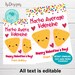Editable Nacho Average Valentine Gift Tags, Valentine's Day ...