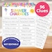 Summer Charades Printable Game, Family Game Night, Fun Game for Kids ...