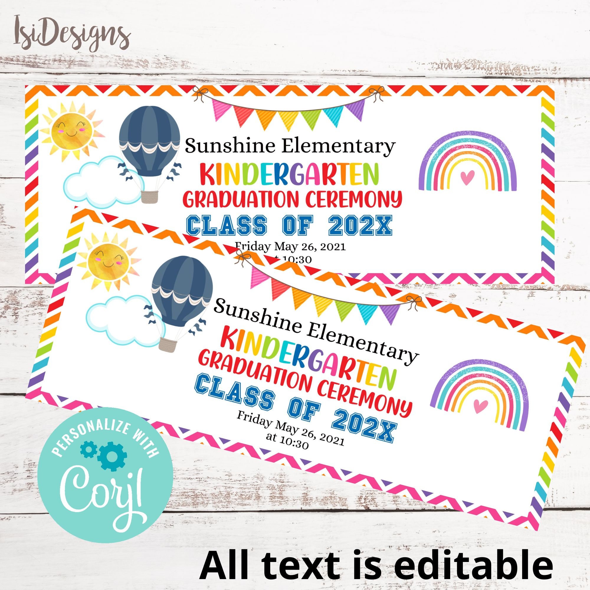 Seuss Graduation Printable Invitations