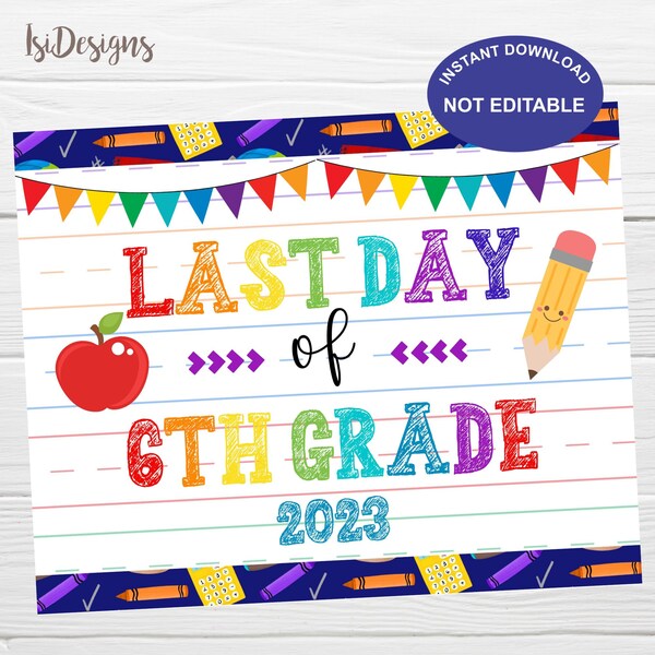 Sixth Grade Prop - Etsy