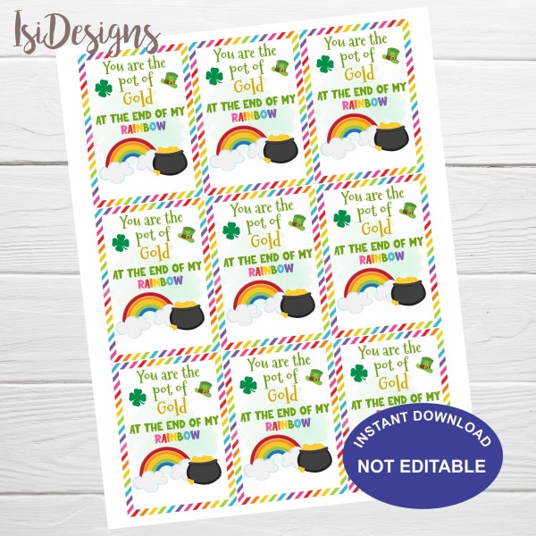 Employee Appreciation Pot of Gold - Etsy