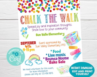 EDITABLE Touch a Truck Fundraiser Flyer Printable Handout - Etsy