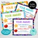 Editable Award Certificate, Instant Download, Printable Diploma ...