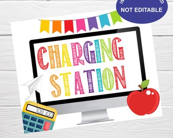 Printable Charging Station - Etsy