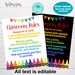 Editable Classroom Rules, Instant Download, Classroom Decoration ...