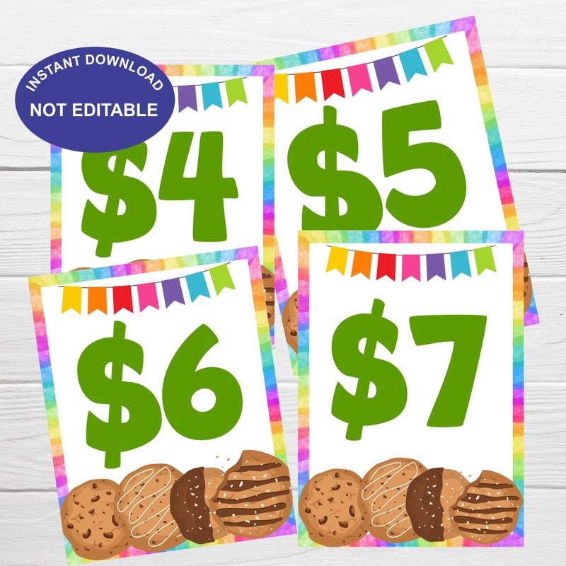 Pricing Signs - Etsy