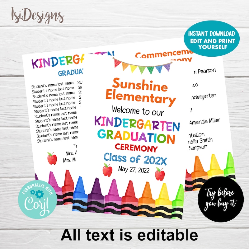 Preschool Graduation - Etsy