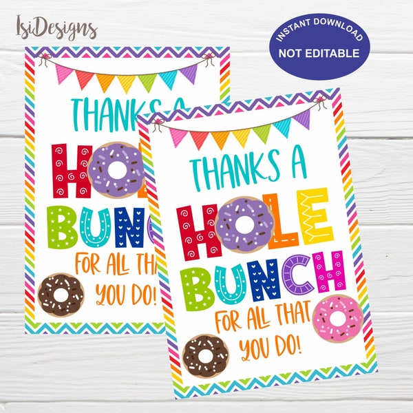 Thanks a Bunch - Etsy