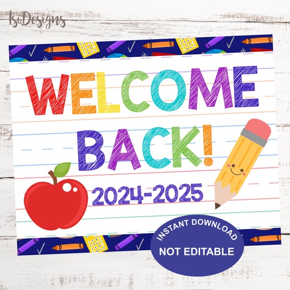 School Welcome Banner