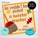 Caramel Apple Teacher Gift Tags Couldn't Have Picked a - Etsy