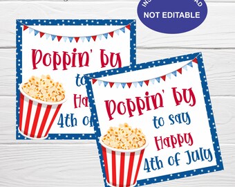 4th of July Popcorn - Etsy