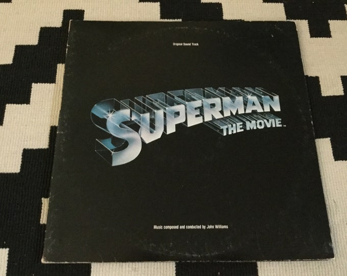 Superman the Movie - Original Sound Track - 1978 Double Vinyl Record LP ...