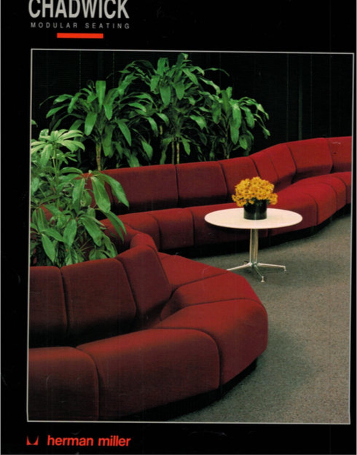 Mid Century Modern Modular Seating Furniture by Chadwick Herman Miller ...