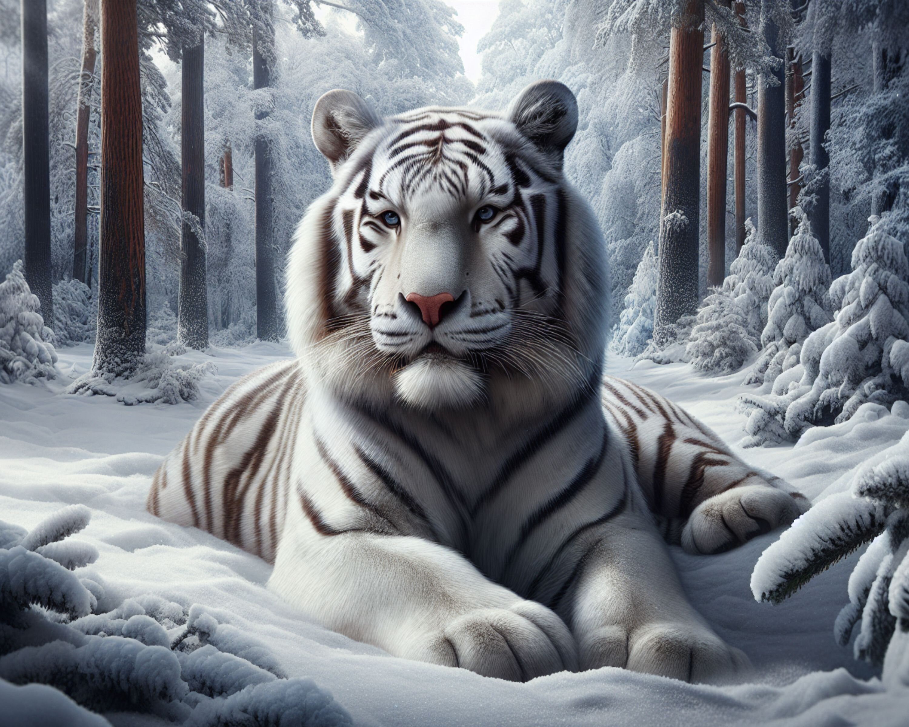 MOUSE PAD Lone White Tiger Computer Mousepad NEW Mat Mouse Pad Snowy ...
