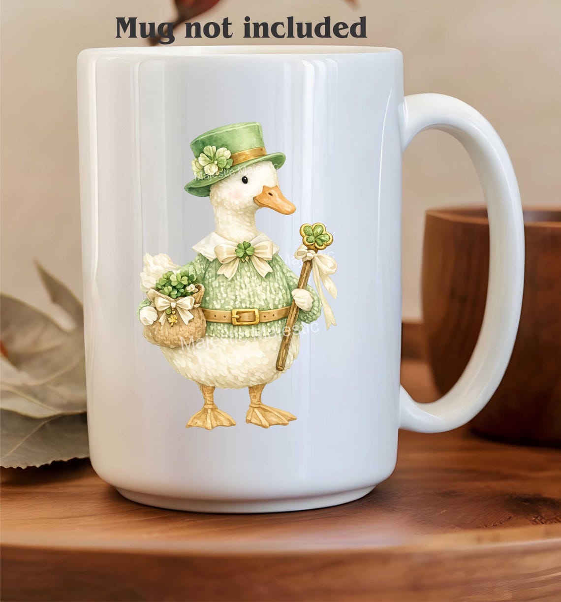 St Patricks Duck PNG Whimsical Image Download | Childrens Duck ...