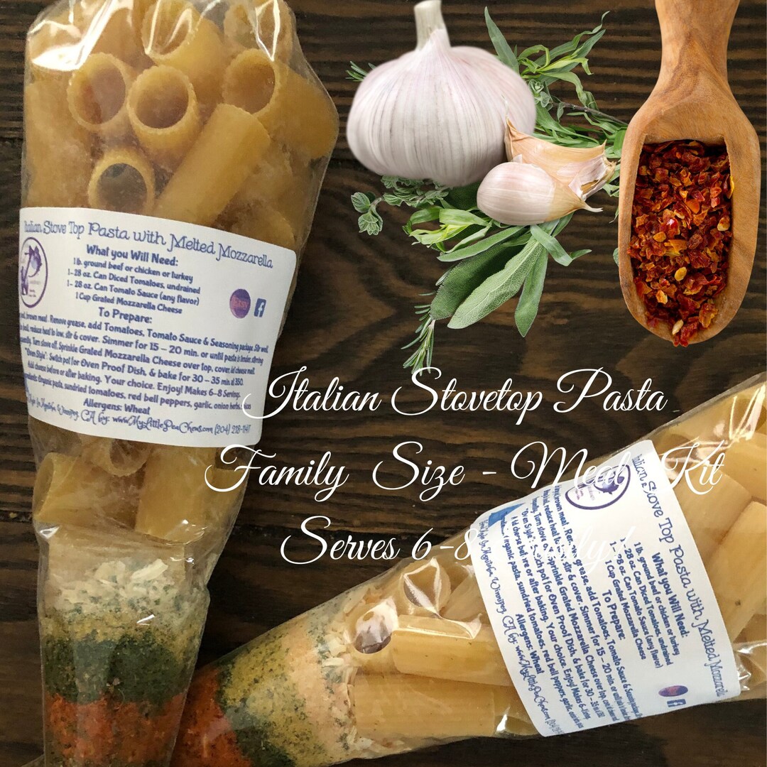 Italian Bolognese Pasta One Pot Meal Mix Family Size Meal Mix, Italian ...