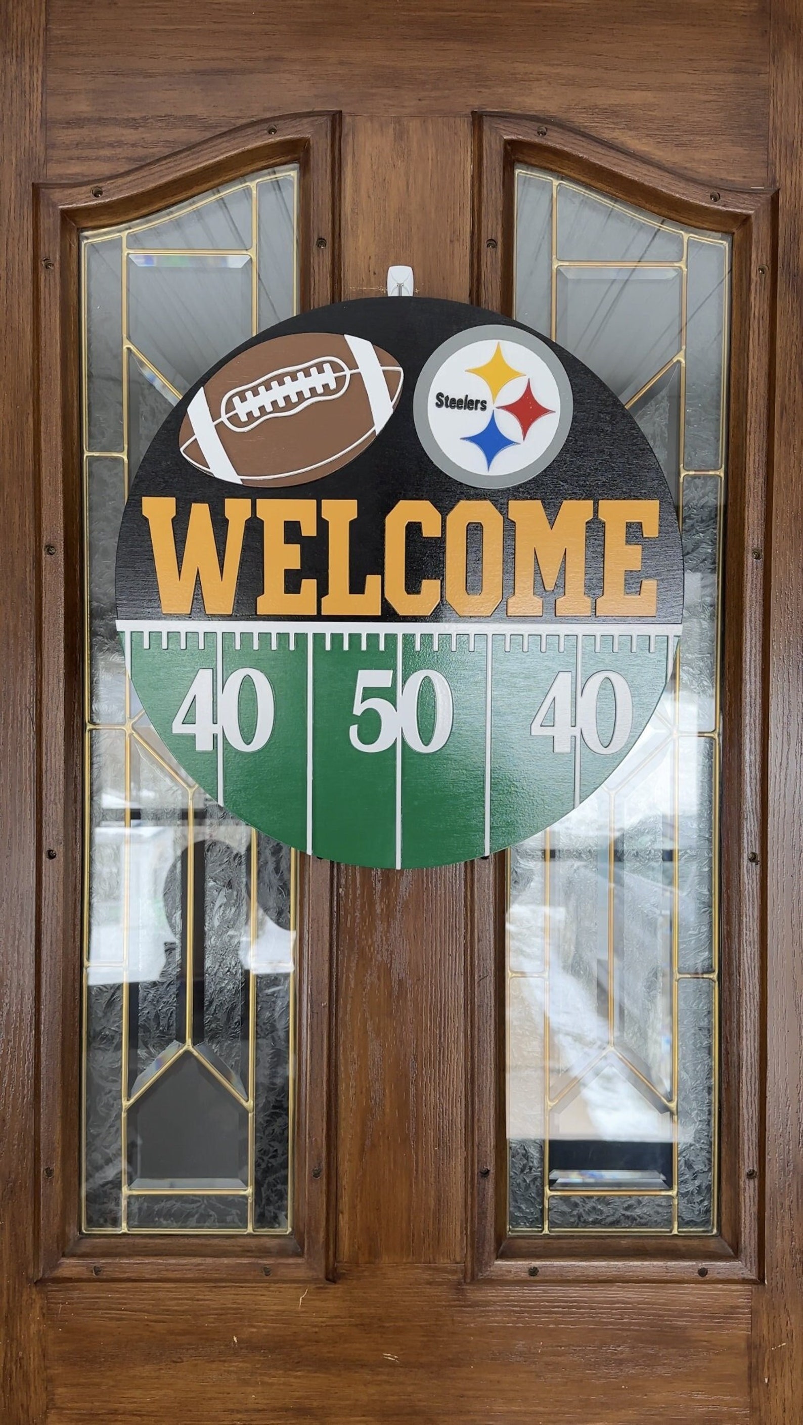 Football Welcome Sign. Door Hanger. Wall Hanger - Etsy