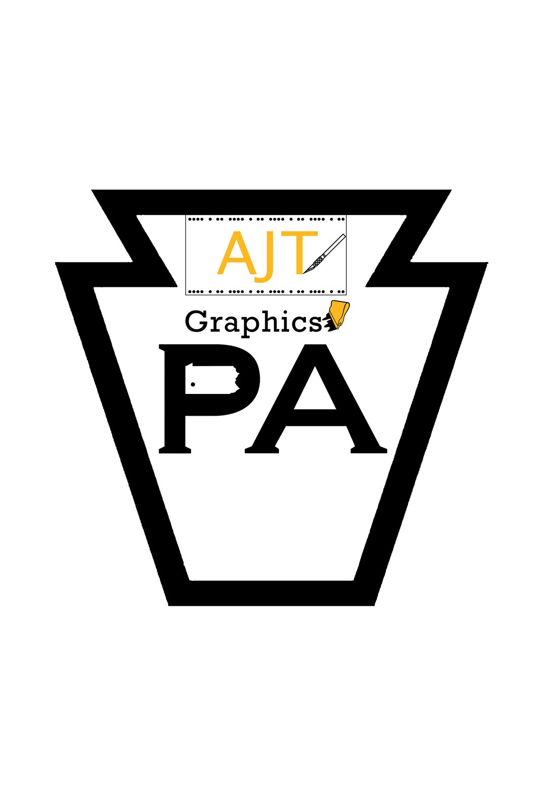 Pennsylvania Keystone Vinyl Car Decal Laptop Decal - Etsy