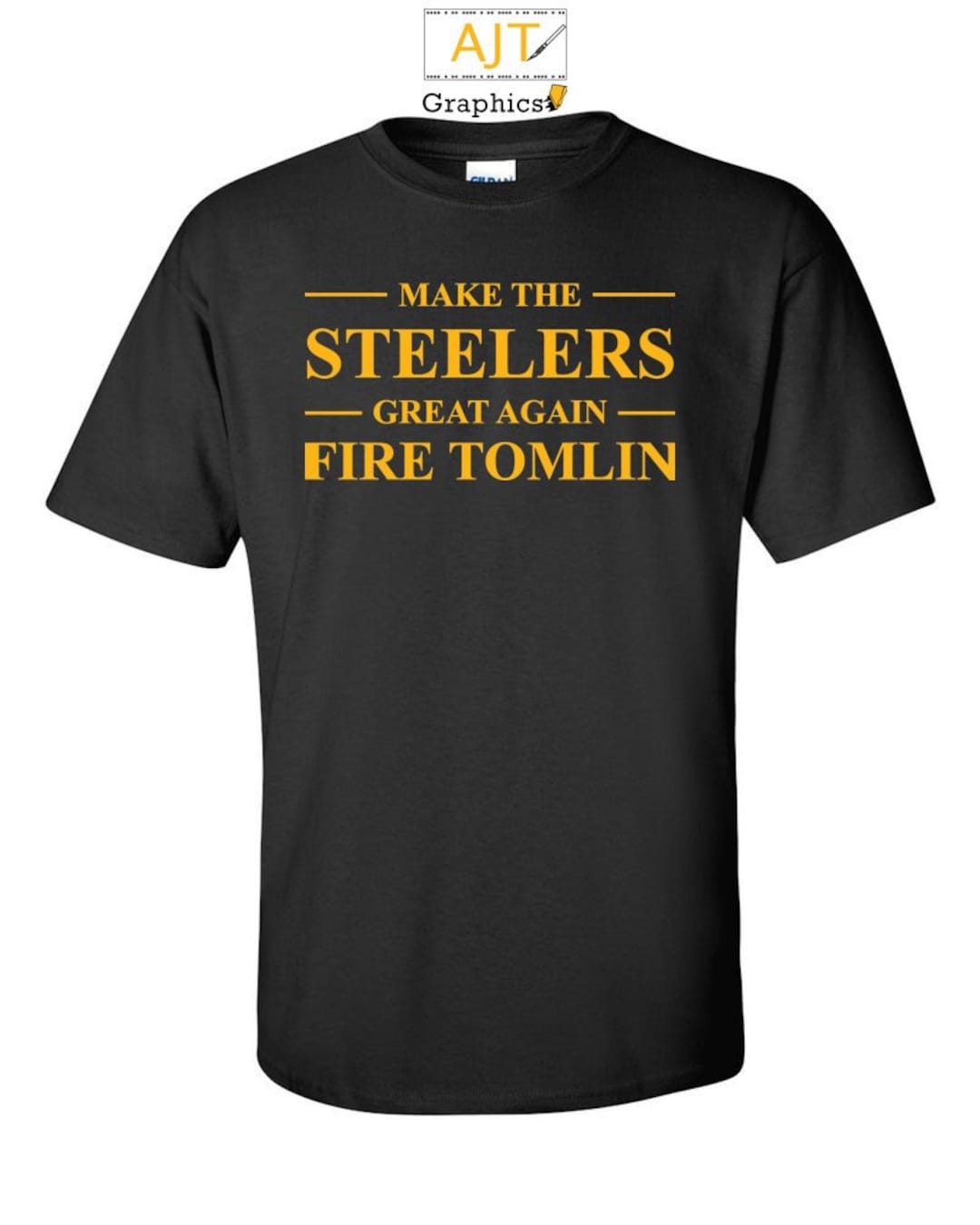 Make the Steelers Great Again Fire Tomlin Tshirt - Etsy