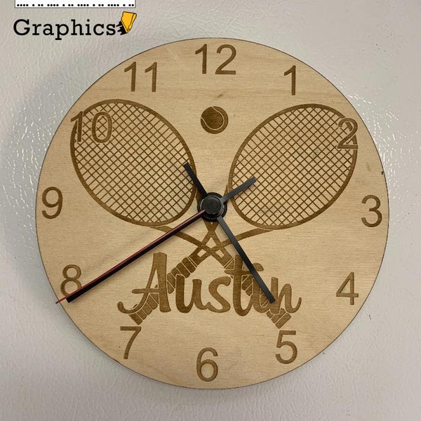 Tennis Clock - Etsy