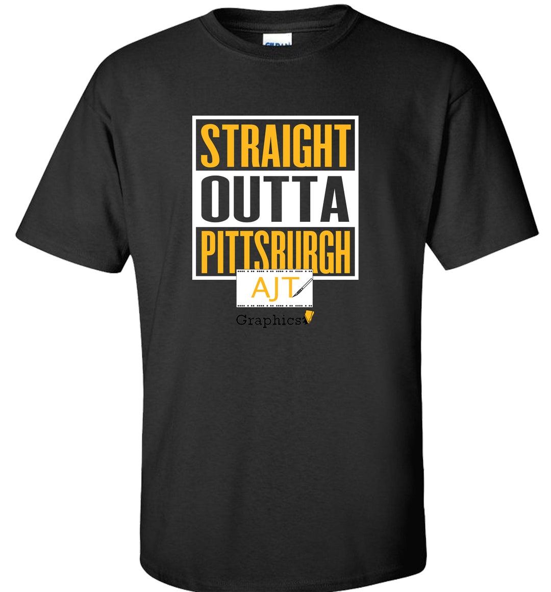 Straight Outta Pittsburgh T-shirt - Etsy