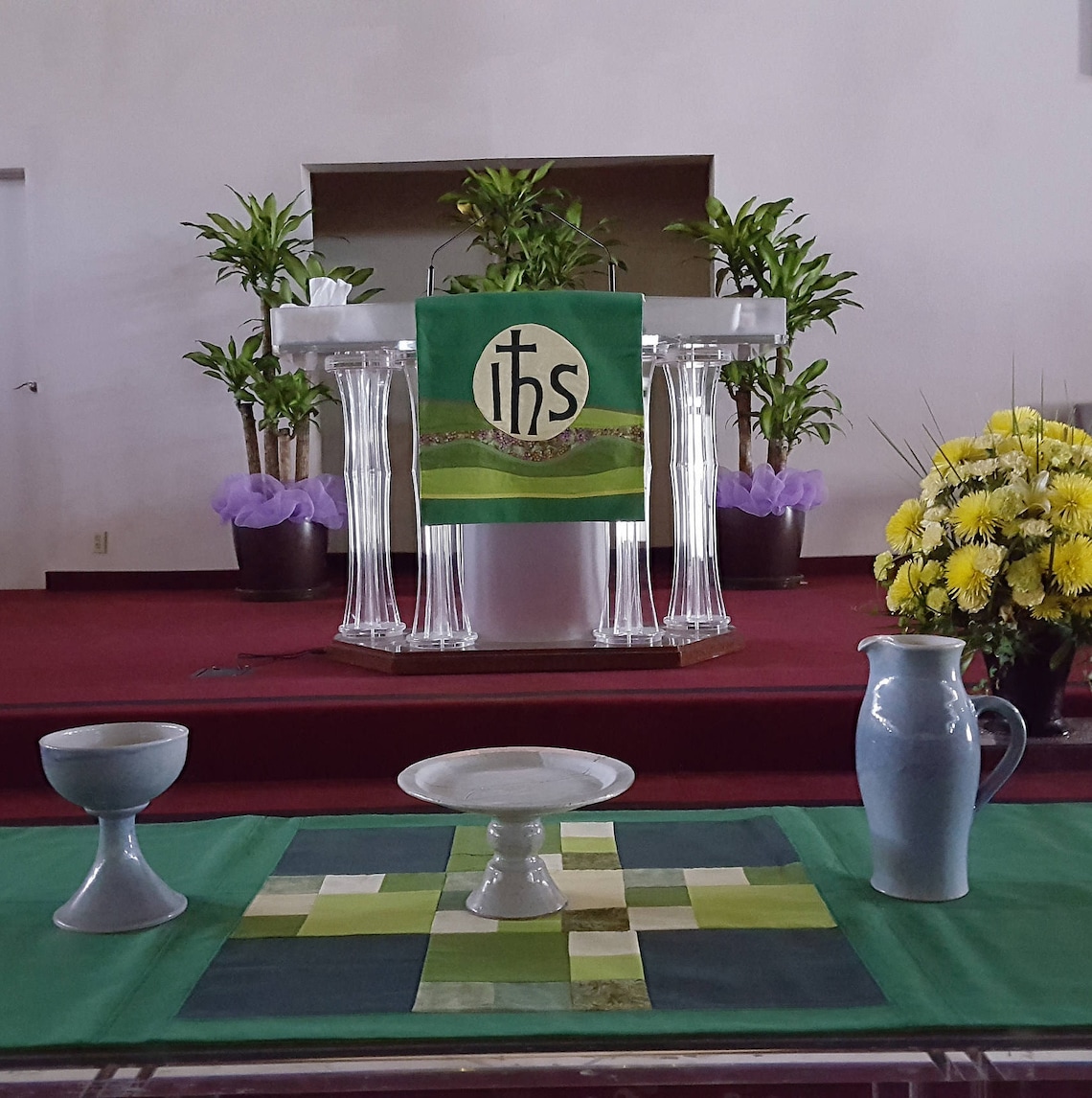 Sold: Pulpit Scarf or Table Runner (will Be Made to Order) - Etsy