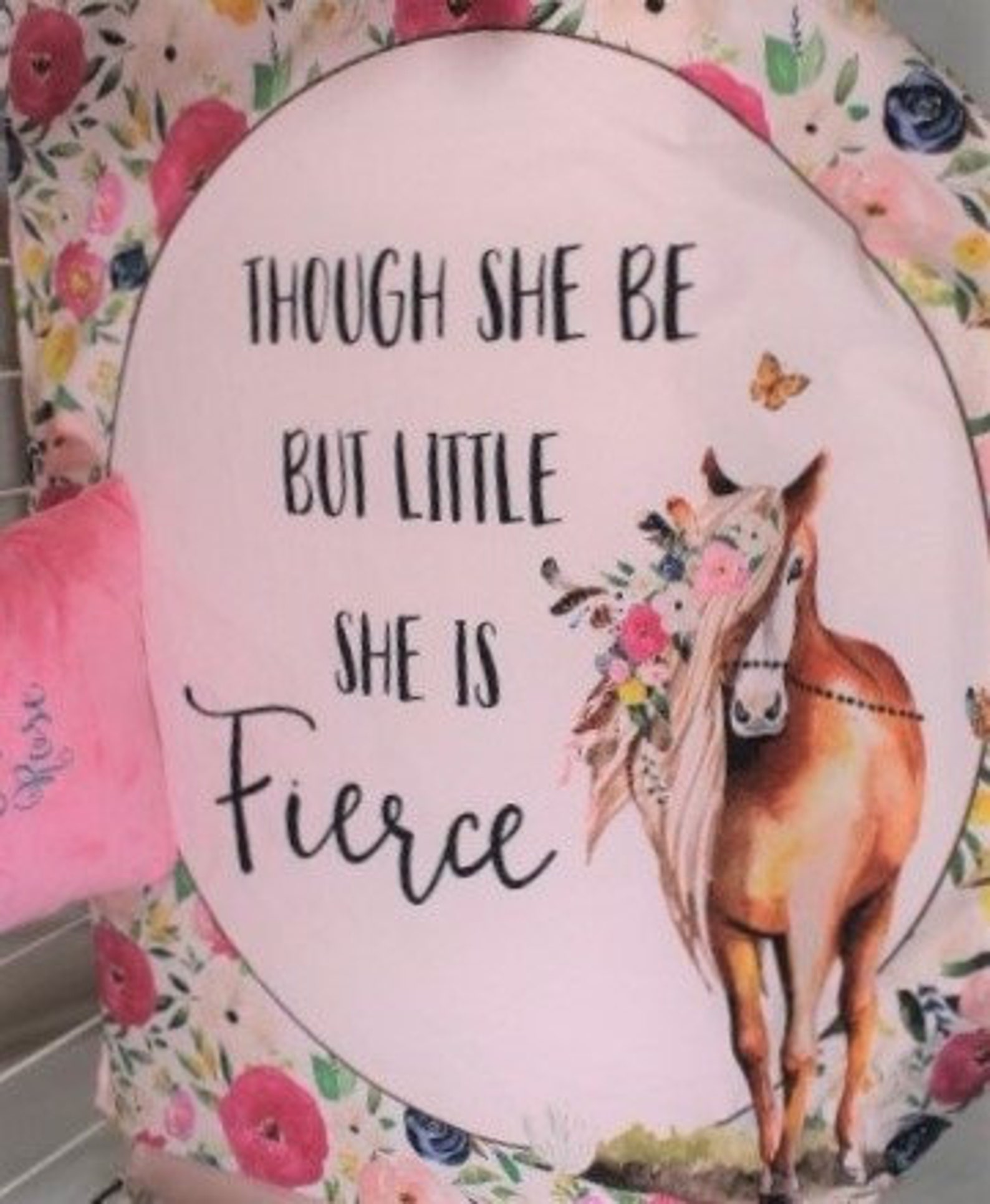Girly Boho Pony Baby Crib Equestrian Pony Bedding - Etsy