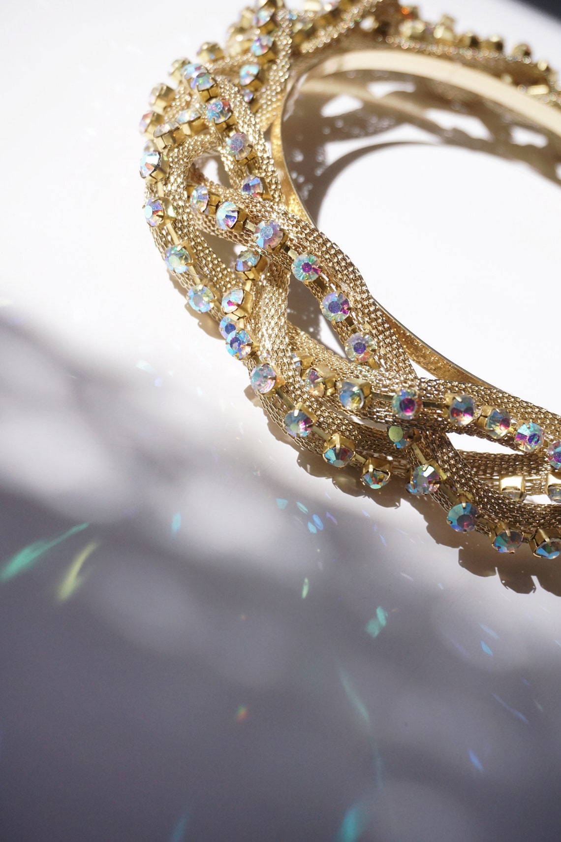 Gold Halo Crown Halo Wedding Crown Hellenistic Bridal Halo - Etsy