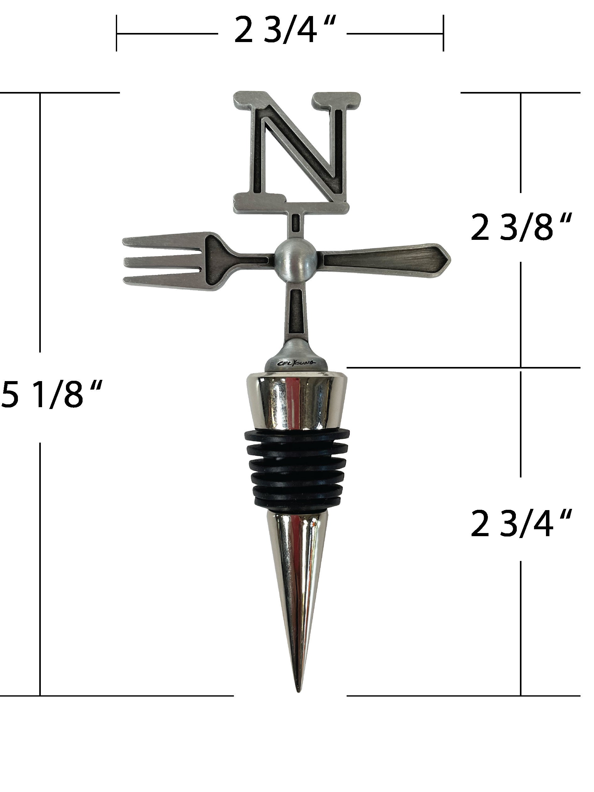 The North Fork Wine Stopper - Etsy