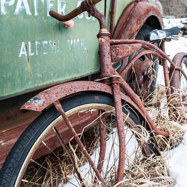 Rusty Bikes - Etsy