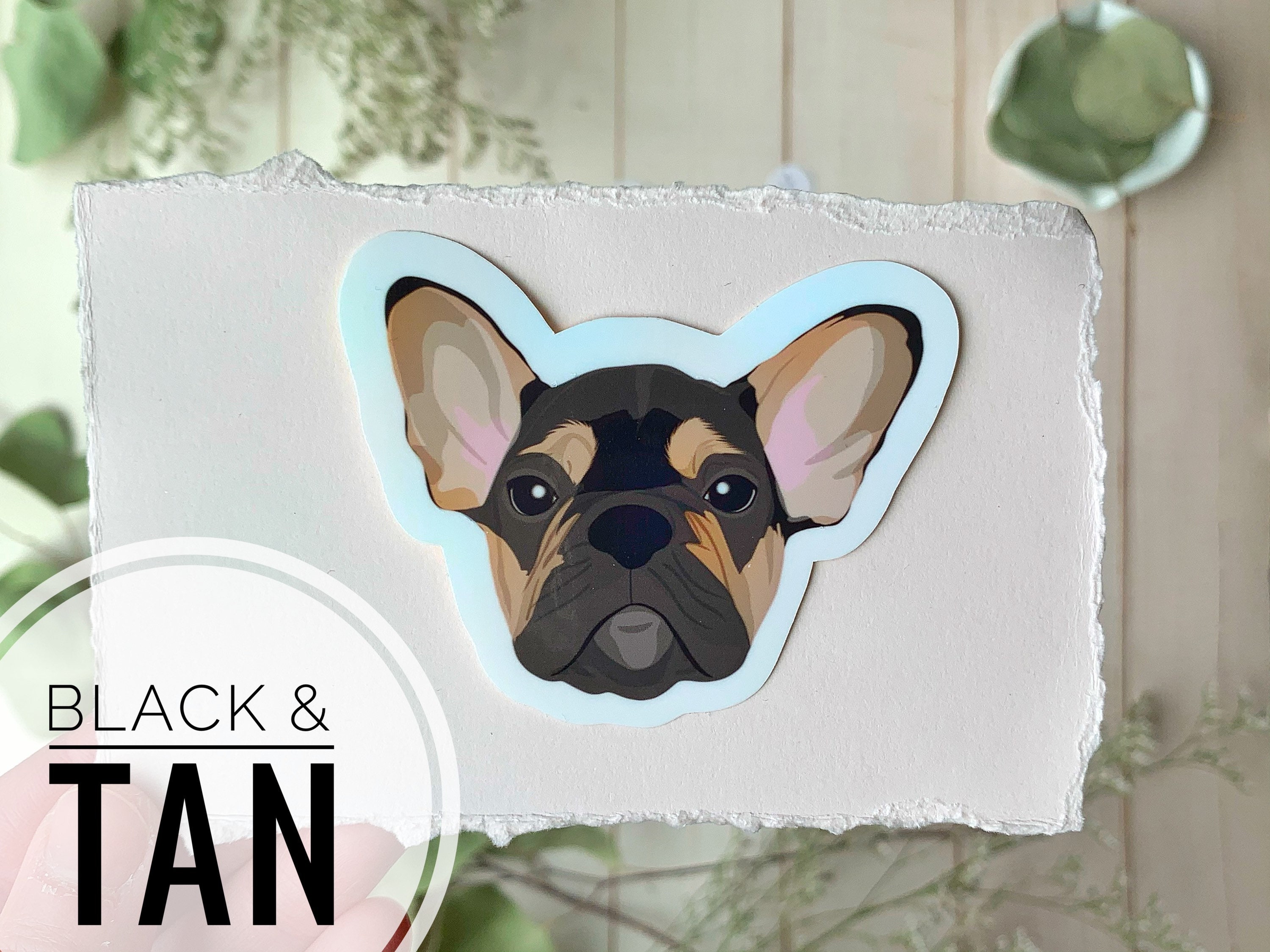 Waterproof French Bulldog Vinyl Stickers Frenchie Vinyl | Etsy