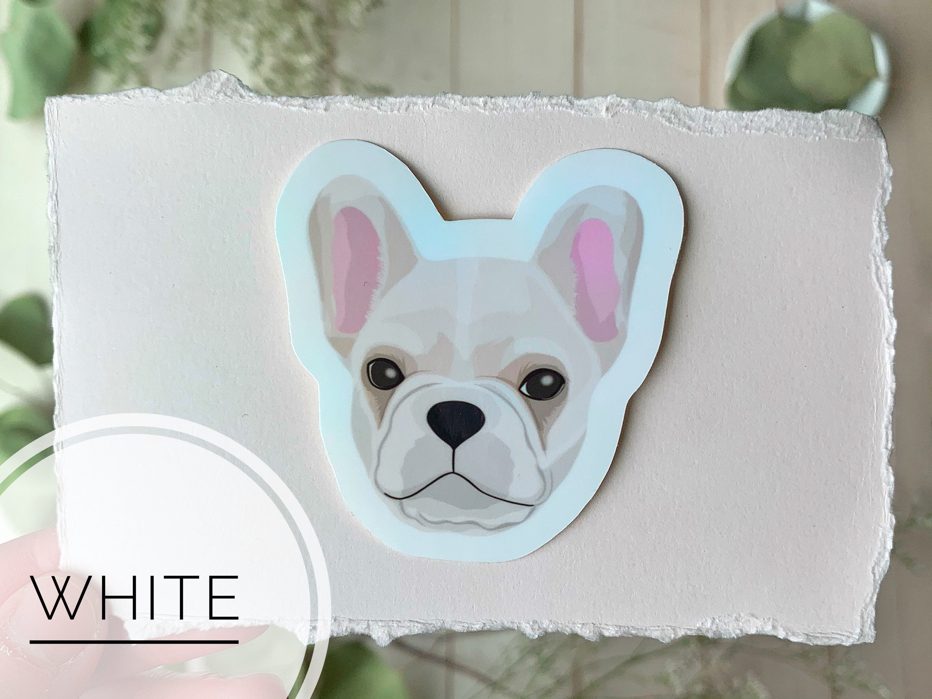 Waterproof French Bulldog Vinyl Stickers Frenchie Vinyl | Etsy
