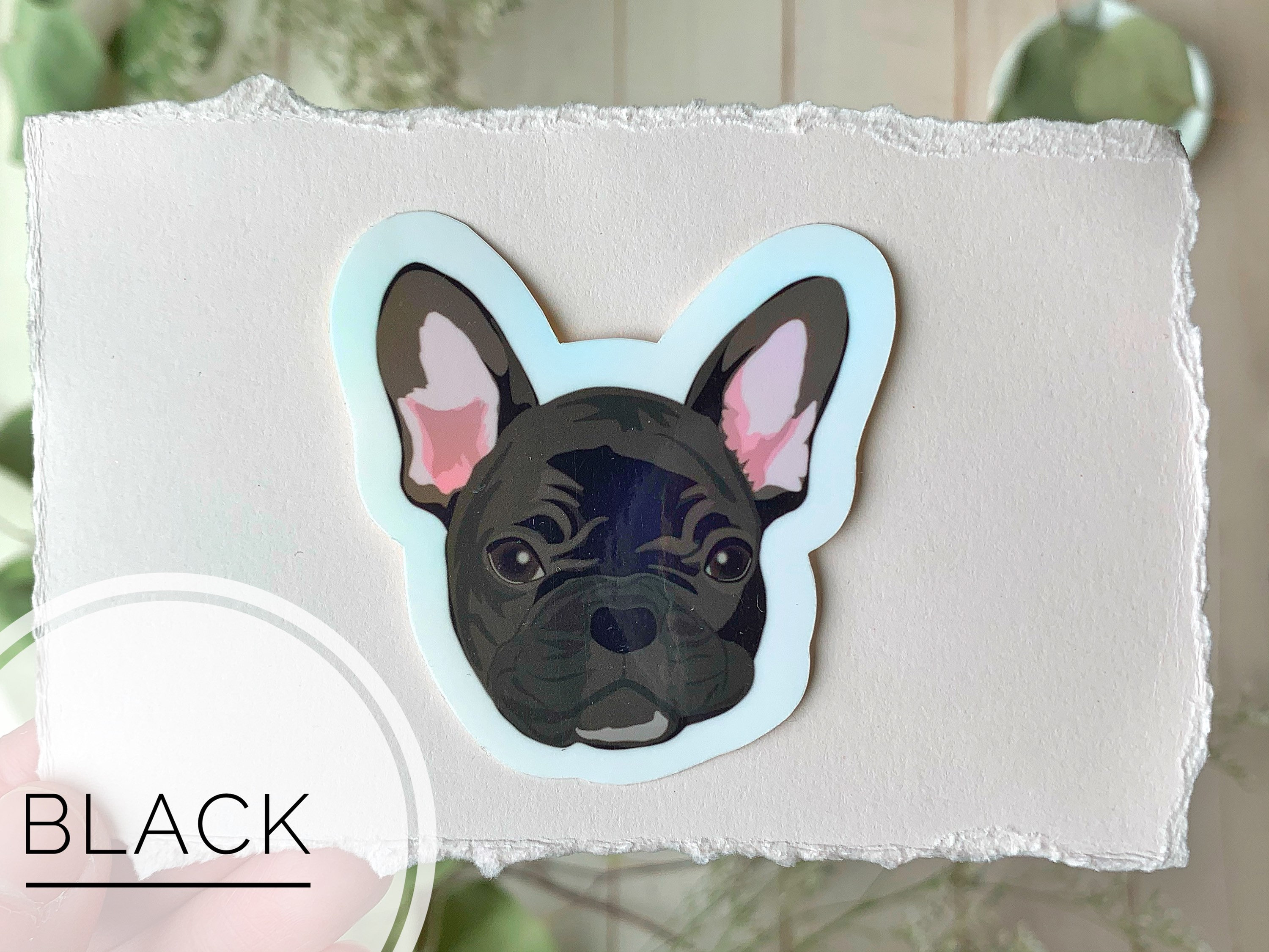 Waterproof French Bulldog Vinyl Stickers Frenchie Vinyl | Etsy