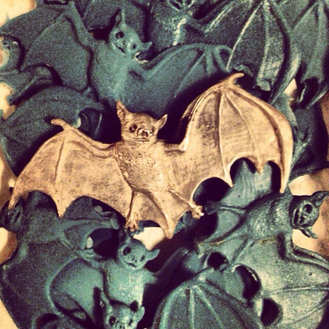 Sterling Silver Bat 15g - Etsy