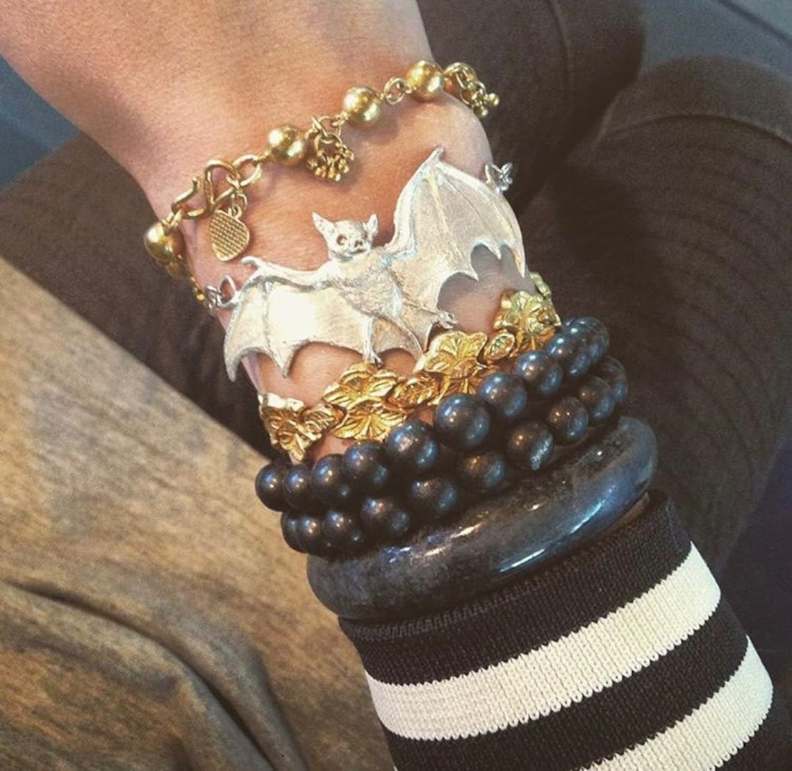 Sterling Silver Bat 15g - Etsy