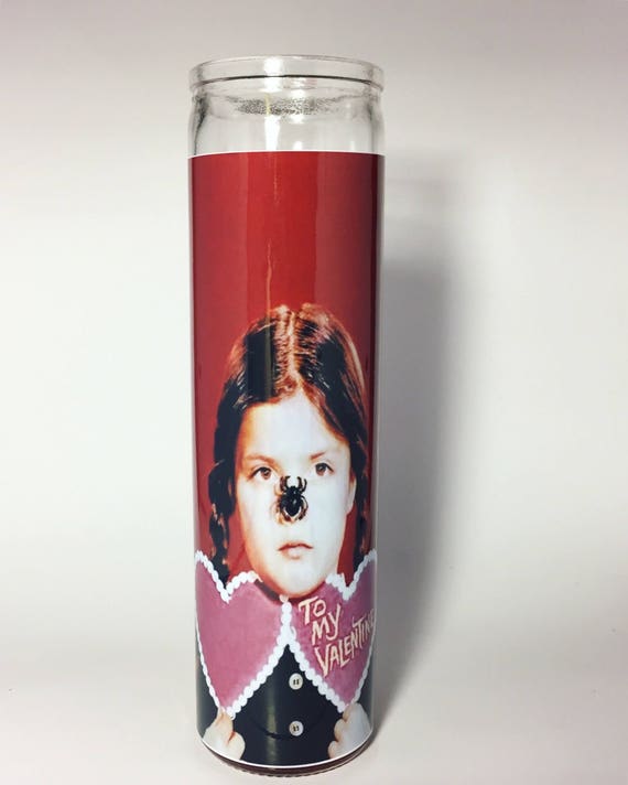 Wednesday Addams Valentine Prayer Candle | Etsy