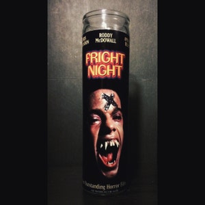 Fright Night Evil Ed Horror Prayer Candle | Etsy