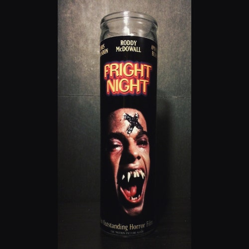 Fright Night Evil Ed Horror Prayer Candle | Etsy