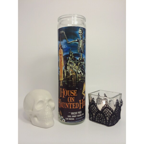 Haunted House Candle - Etsy