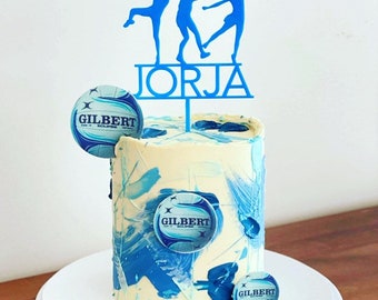 Netball Birthday Cake Topper - Etsy UK