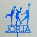 Personalised Netball Cake Topper - Etsy