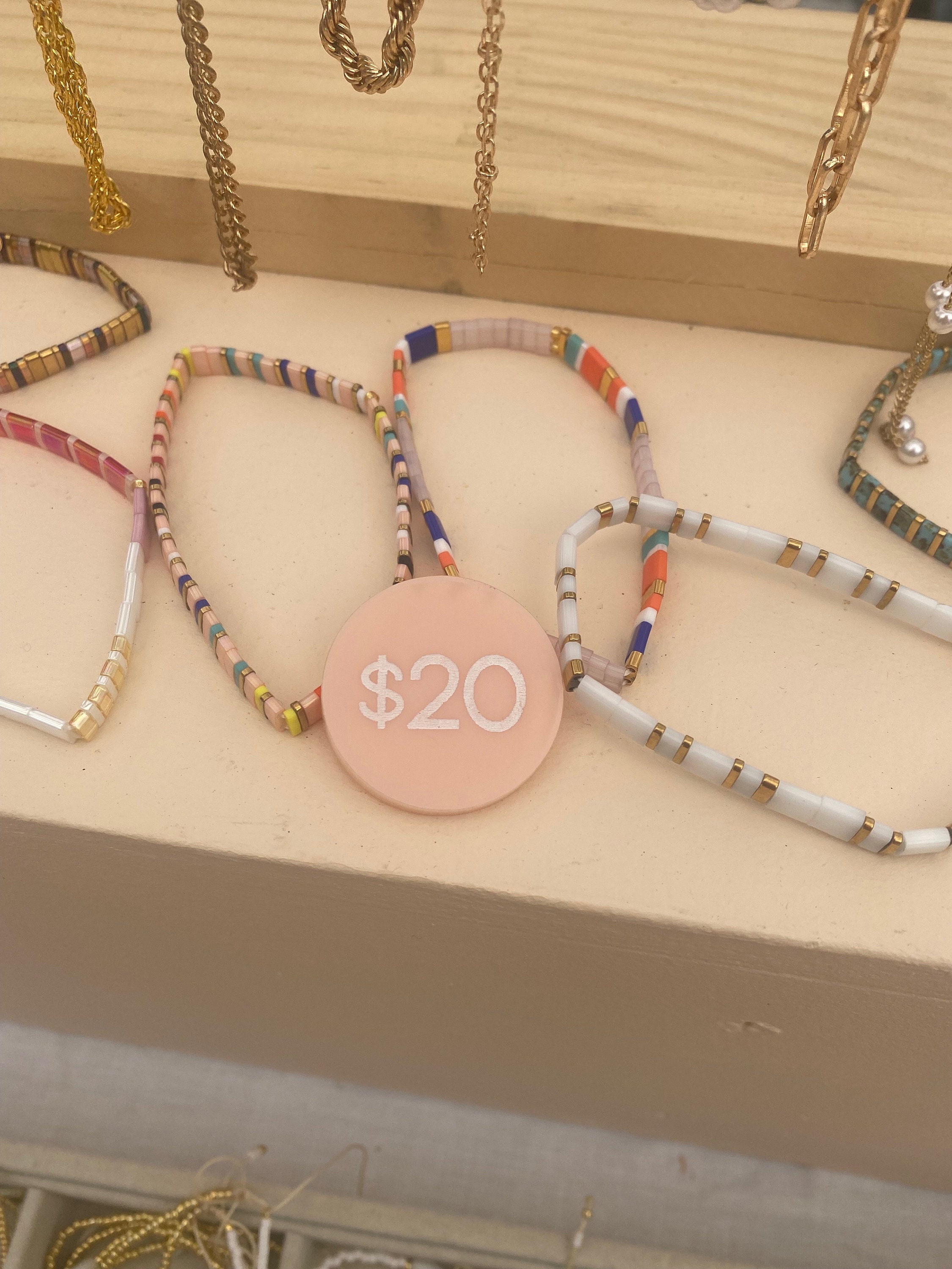 Acrylic Shaped Price Tags / Market Display / Prices / Shop Display - Etsy
