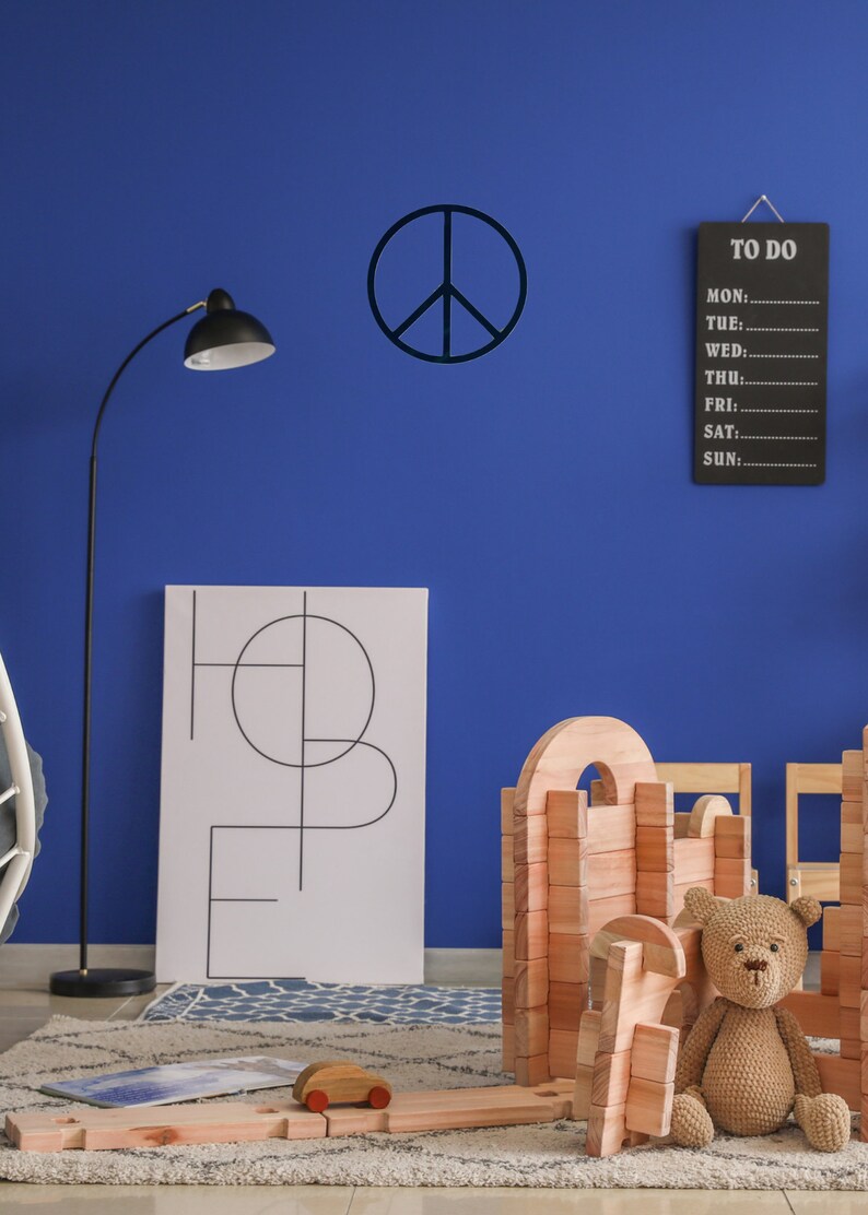 Wall Decor Peace Sign-acrylic - Etsy