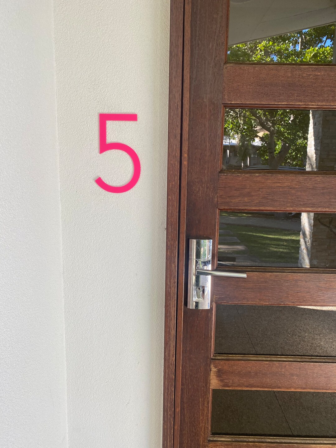 Large Acrylic House Numbers - Etsy Australia