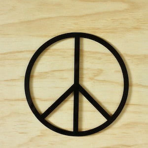 Wall Decor Peace Sign-acrylic - Etsy