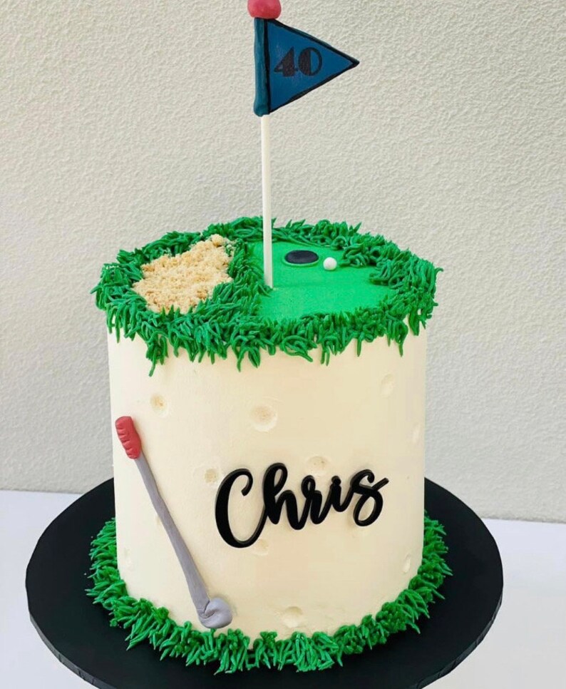 Acrylic Golf Topper/ Buggy / Flag Kit - Etsy