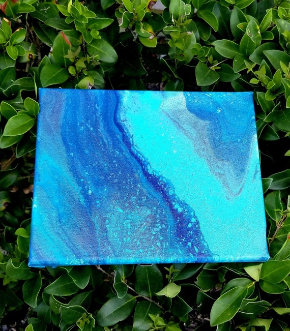 Acrylic pour Mermaid Realness 810 | Etsy