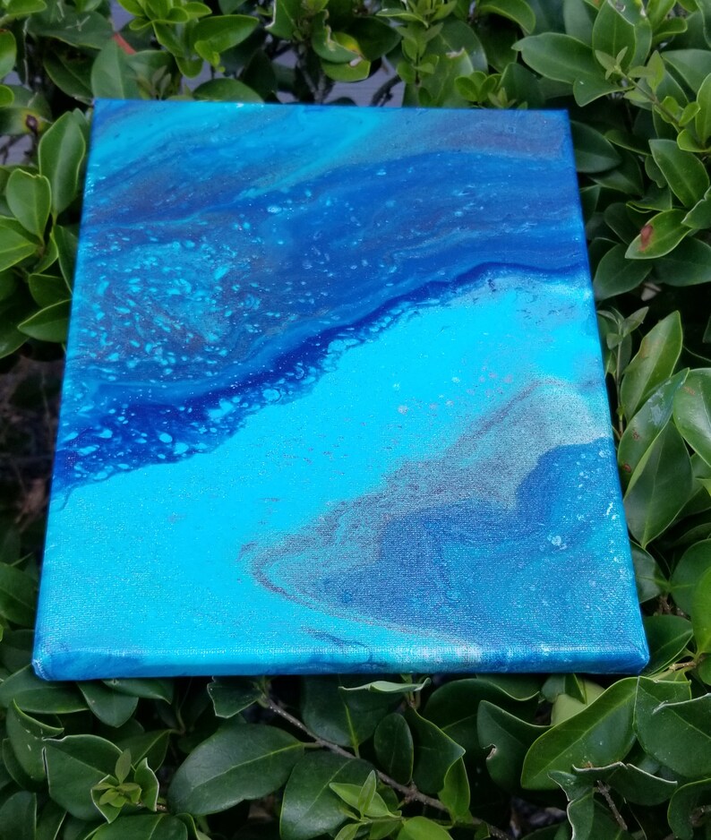 Acrylic pour Mermaid Realness 810 | Etsy