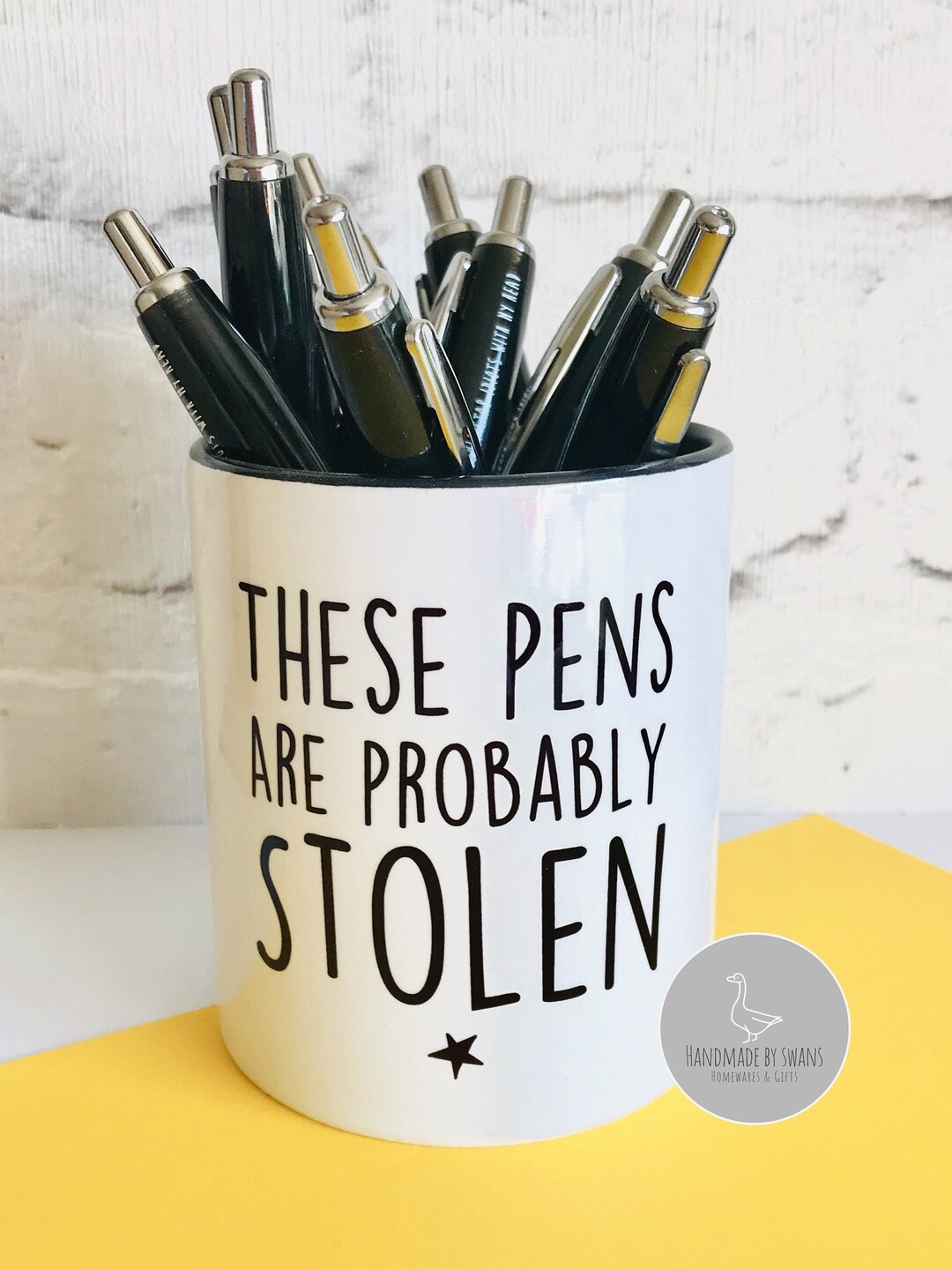 Funny Pencil Pot, Rude Pencil Pot, Desk Tidy, Pen Pot, Pen Storage ...